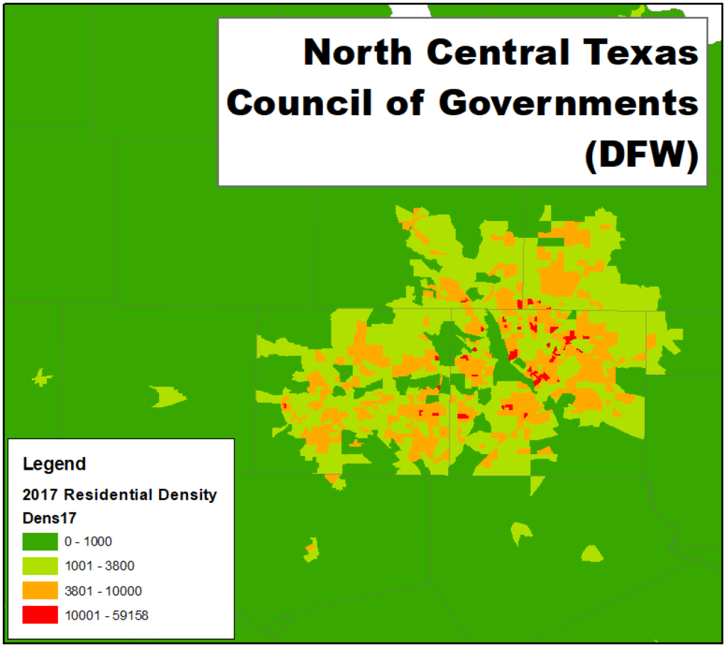 Sprawl: Austin is the Most Sub-urban Large Metro in Texas – Farm&City